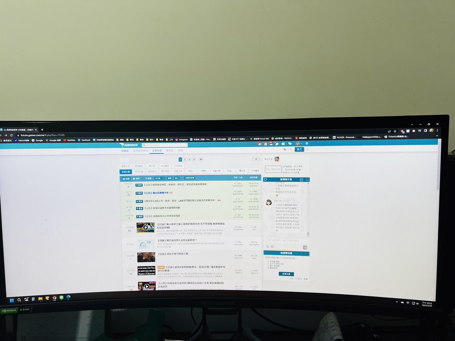 【出售】Acer Predator X34P 2K 120HZ IPS @ACG二手交易板 哈啦板 - 巴哈姆特