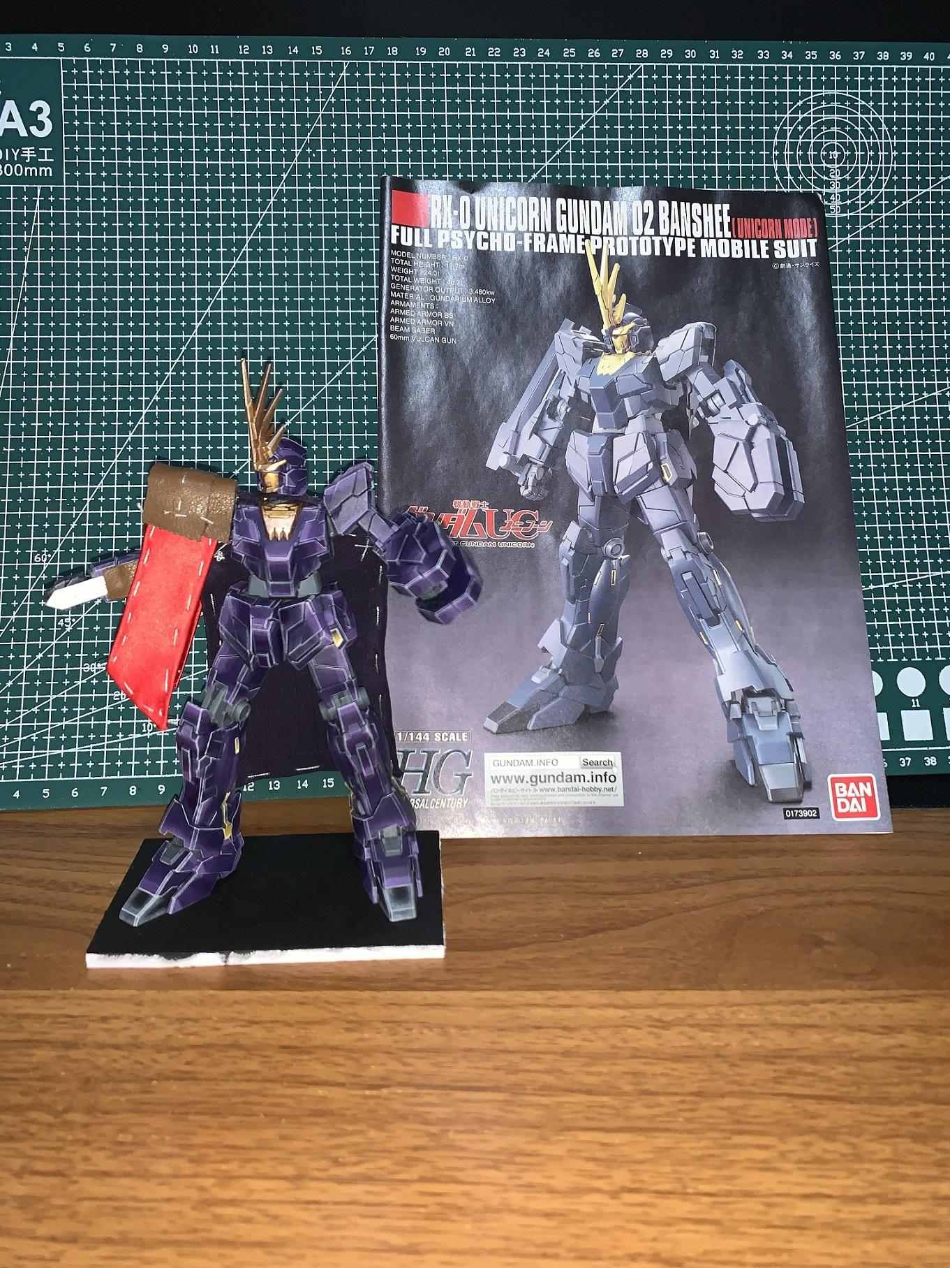 【作品分享】HG BANSHEE（变身前） WITH ASSASSIN'S CREED @模型技術與資訊 哈啦板 - 巴哈姆特