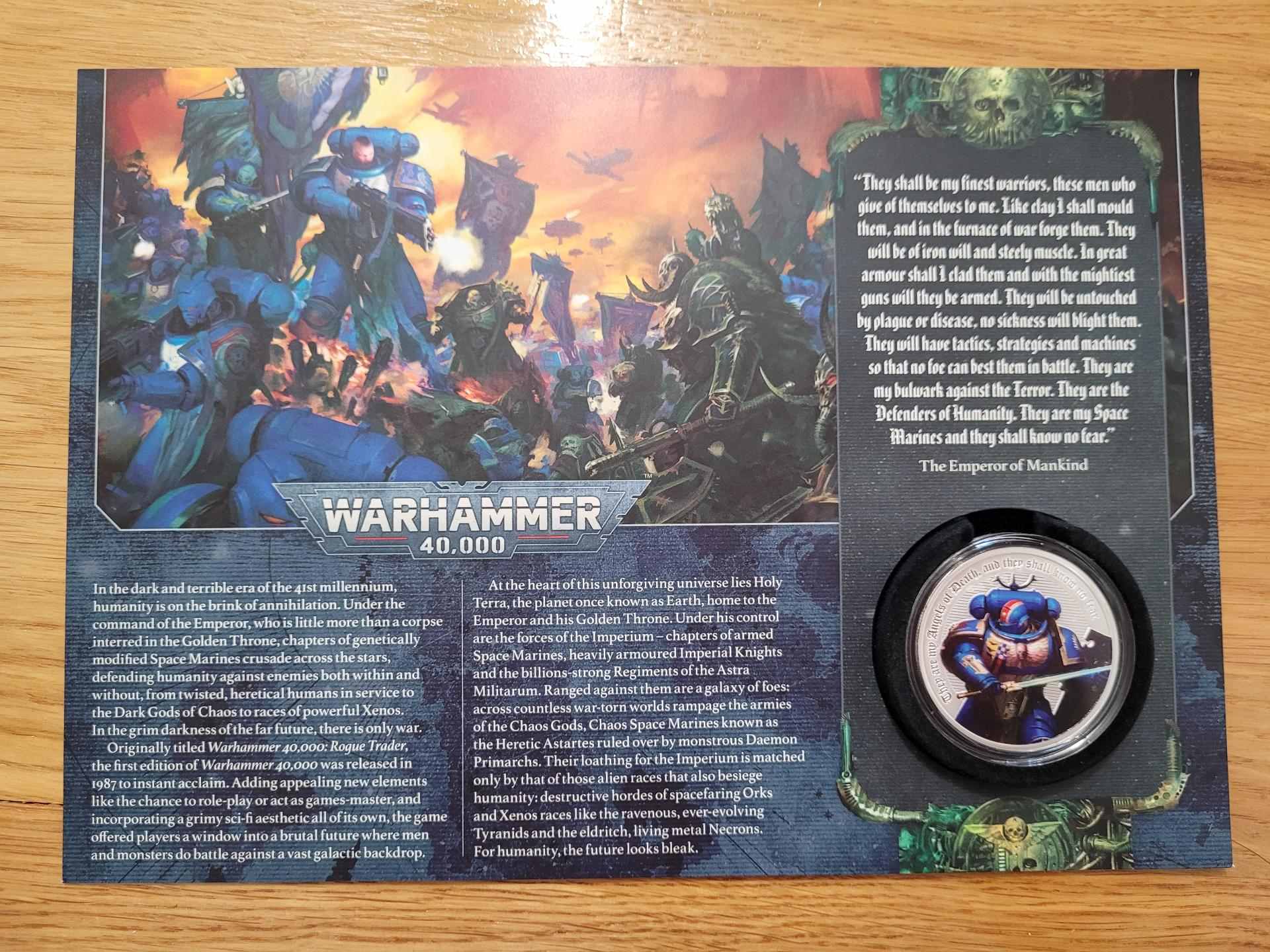【其他】英國皇家郵政 X Games Workshop 戰錘40週年紀念郵票 @戰鎚：40K 系列（Warhammer:40000） 哈啦板 ...