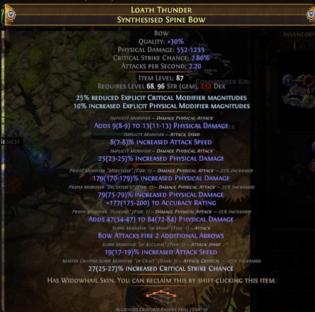 【討論】最強物理弓終於被做出來了 @流亡黯道 Path of Exile 哈啦板 - 巴哈姆特