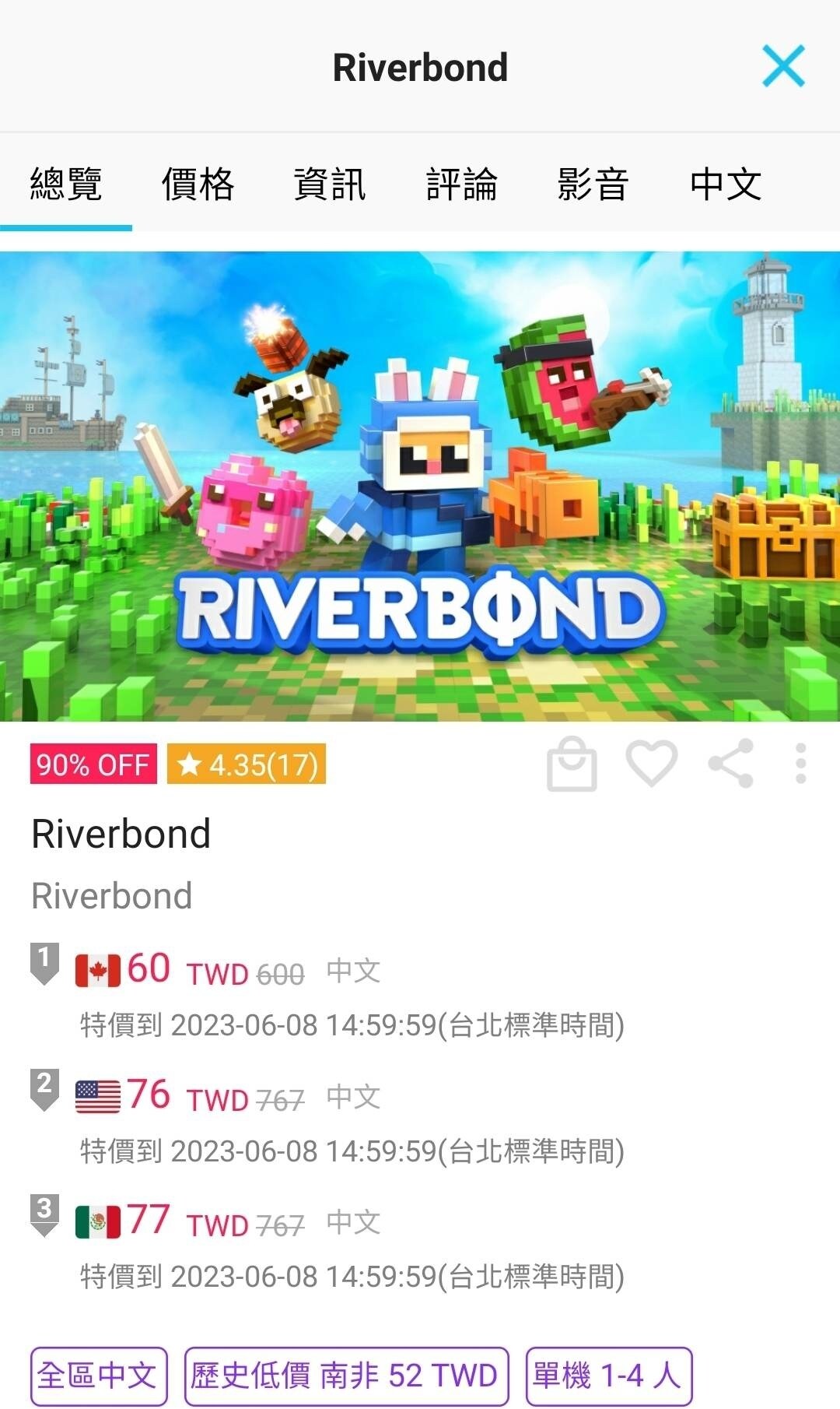 【情報】歡樂立體像素世界的地下城探索遊戲《河絆之鄉 Riverbond》拿著各類怪奇武器去冒險！ @NS / Nintendo Switch ...