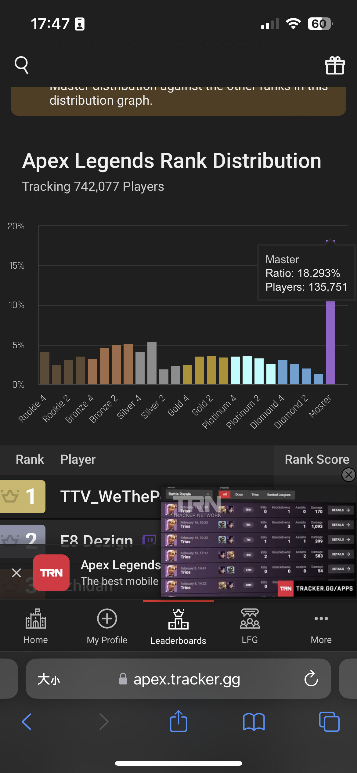 RE:【情報】S17 rk分布圖（5／30） @APEX 英雄 哈啦板 - 巴哈姆特