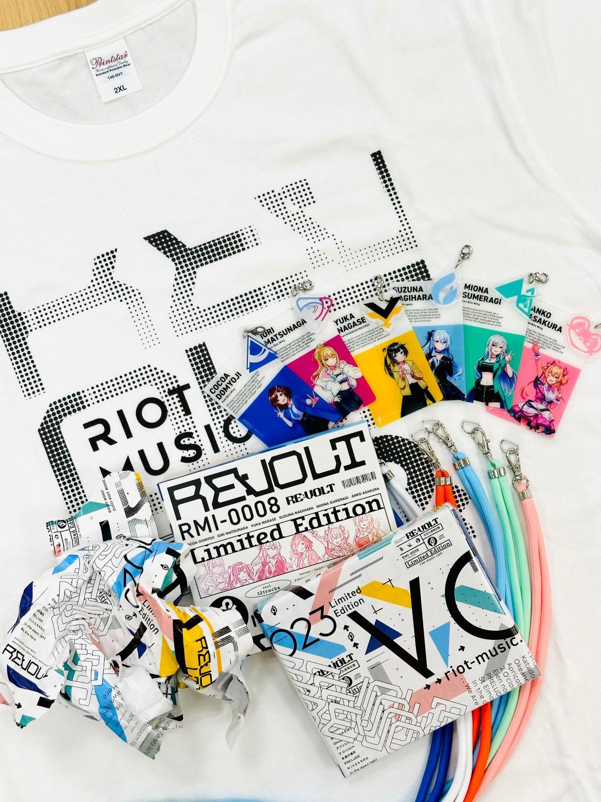 RIOT MUSIC 2nd 完全專輯「Re:Volt」發售相關所有情報整理 - saidog的創作 - 巴哈姆特