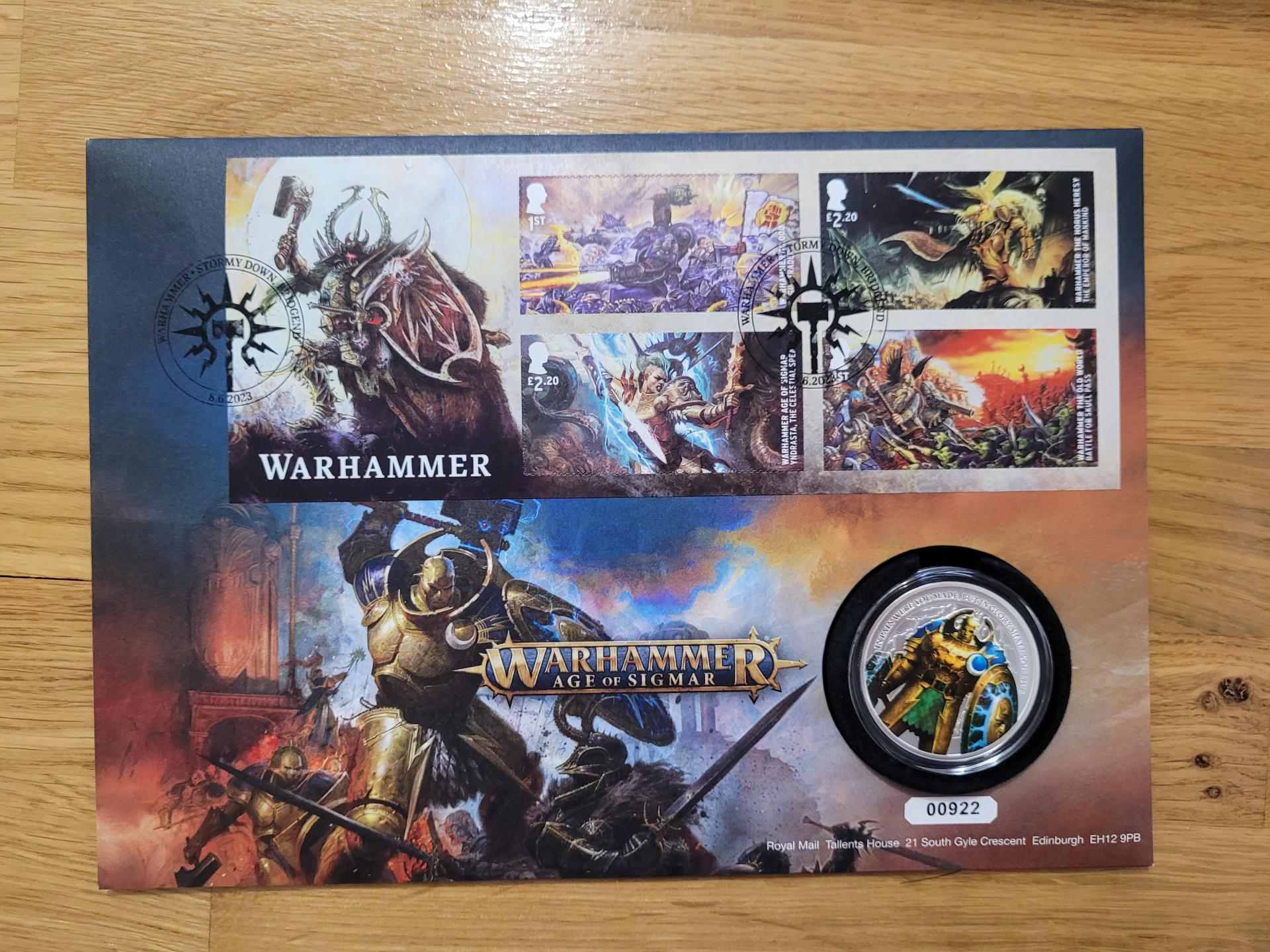 【其他】英國皇家郵政 X Games Workshop 戰錘40週年紀念郵票 @戰鎚：40K 系列（Warhammer:40000） 哈啦板 ...