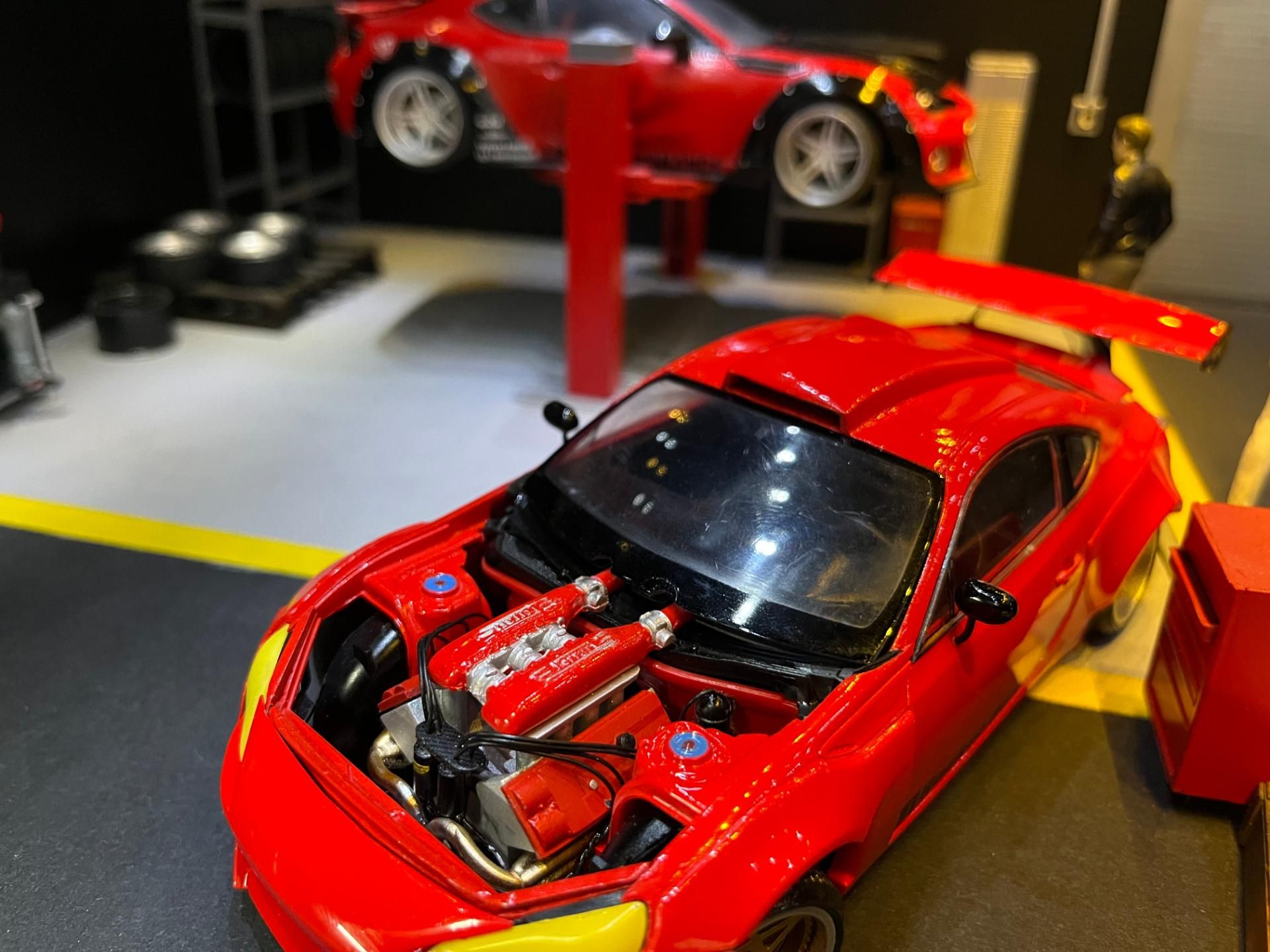 【作品分享】GT4586(GT86) x RocketBunny 1/24 @模型技術與資訊 哈啦板 - 巴哈姆特