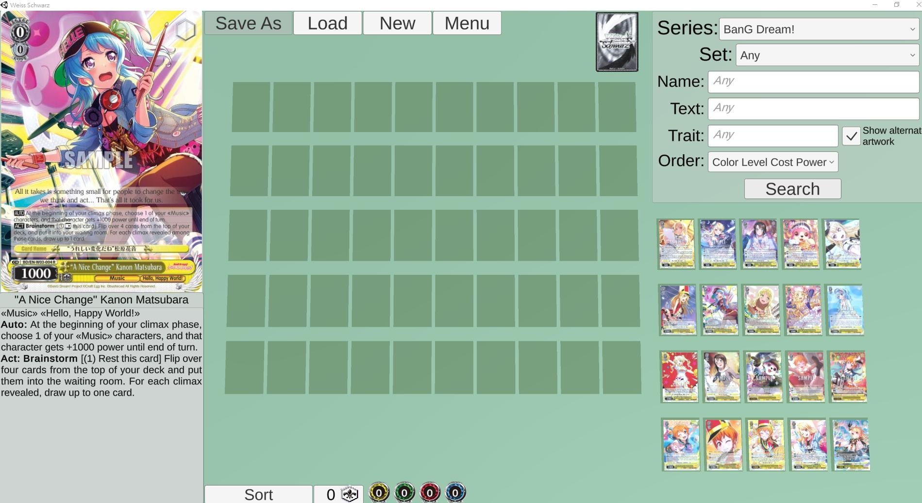 【心得】電腦版WS模擬器分享(1/21更新0.6.3.0) @Weiβ Schwarz (WS) 哈啦板 - 巴哈姆特