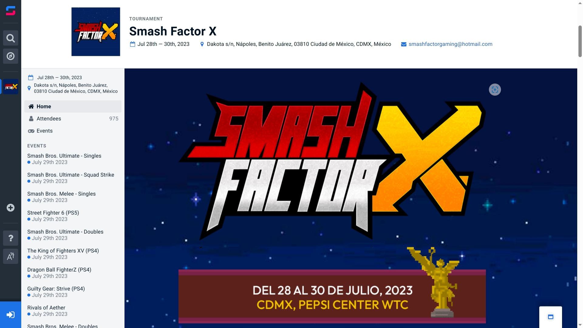 【情報】Smash Factor X - ET 去 EVO 前參加的墨西哥格鬥大會 (7/28~7/30) @拳皇／格鬥天王 哈啦板 - 巴哈姆特