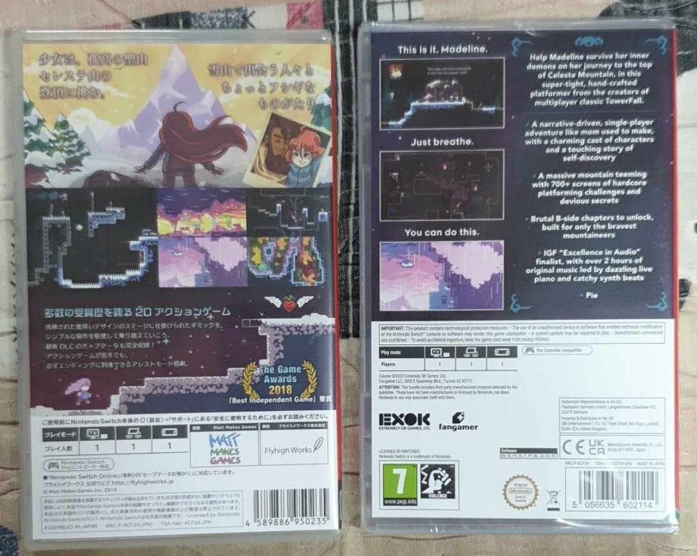 【情報】獨立遊戲 滿分神作 2D橫向動作遊戲《蔚藍 Celeste》阿根廷一張卡匣金幣就白嫖 @NS / Nintendo Switch 哈啦板 - 巴哈姆特