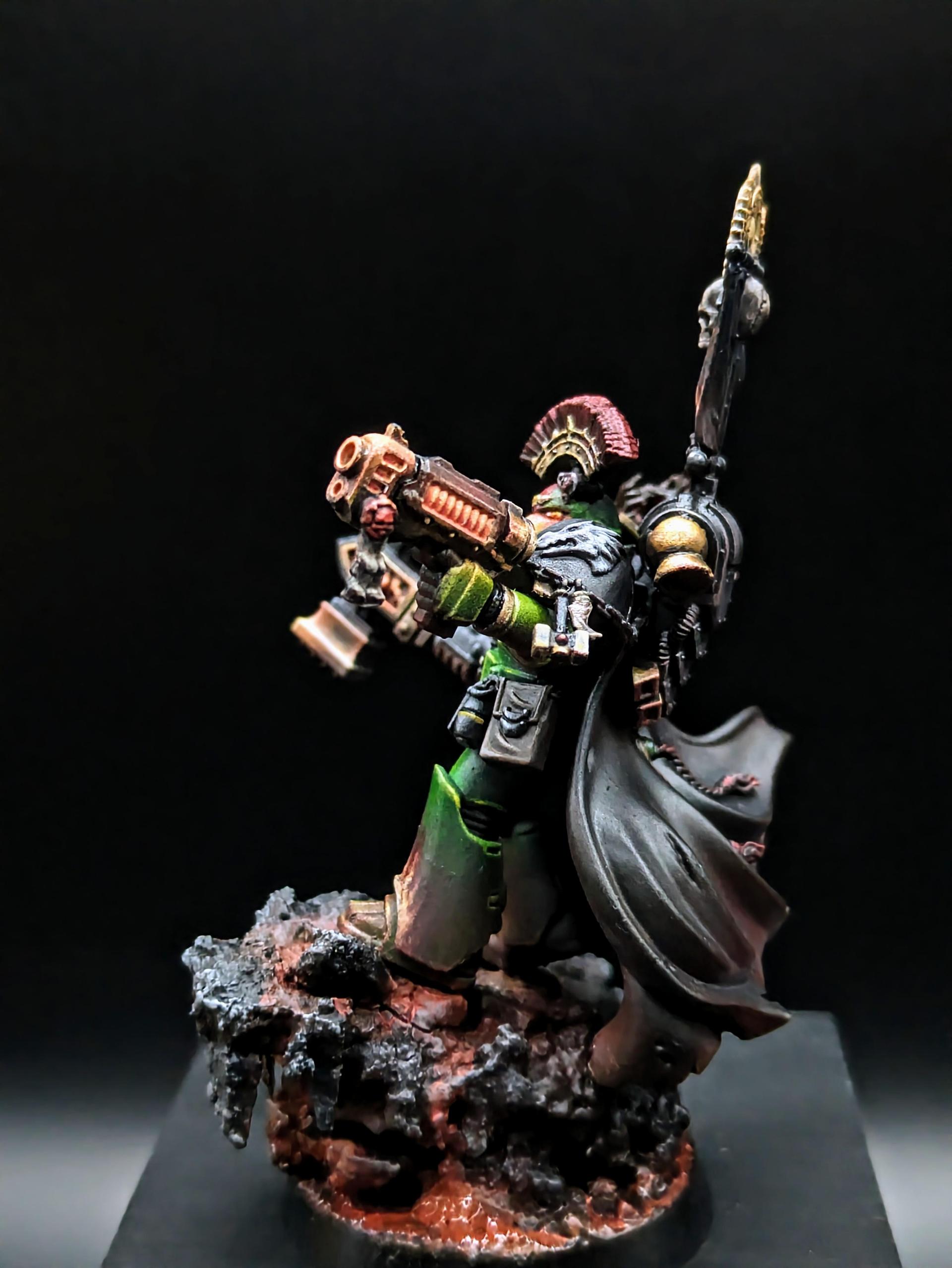 【心得】火蜥蜴 星際戰士 mk6型 執政官 warhammer 40000 salamanders mk6 作品分享 @戰鎚：40K 系列 ...