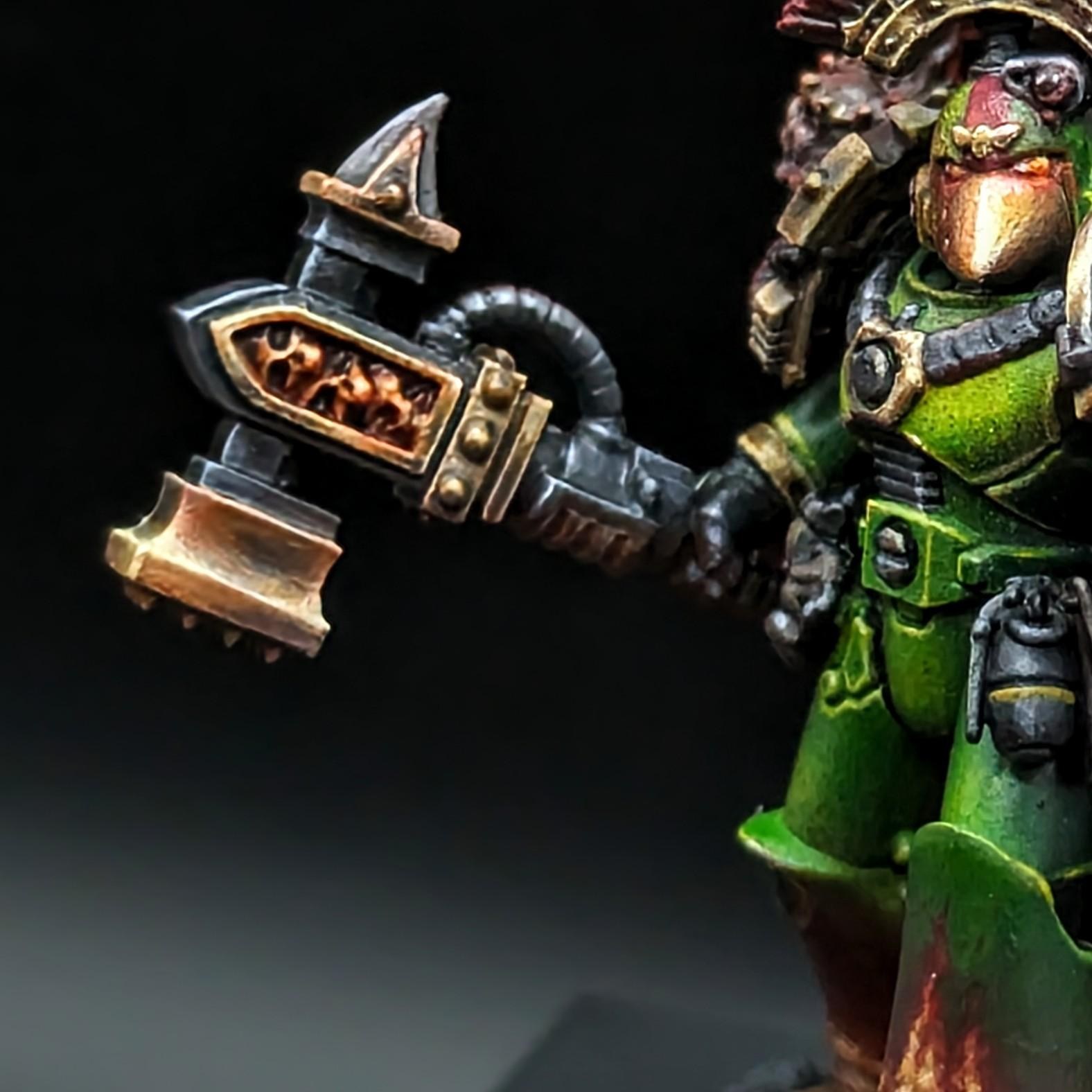 【心得】火蜥蜴 星際戰士 mk6型 執政官 warhammer 40000 salamanders mk6 作品分享 @戰鎚：40K 系列（Warhammer:40000） 哈啦板 - 巴哈姆特