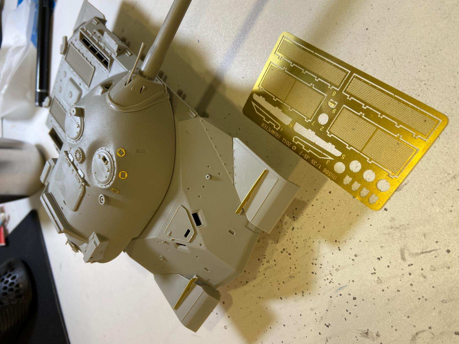 【作品分享】Trumpeter Soviet JS-7 Heavy Tank @模型技術與資訊 哈啦板 - 巴哈姆特