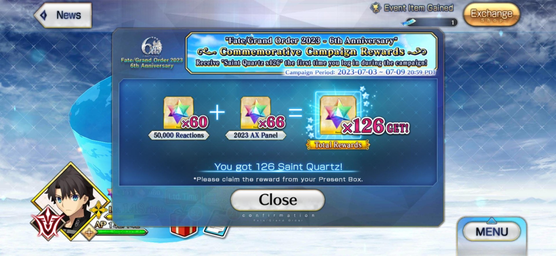 【情報】美版六週年活動 @Fate/Grand Order 哈啦板 - 巴哈姆特