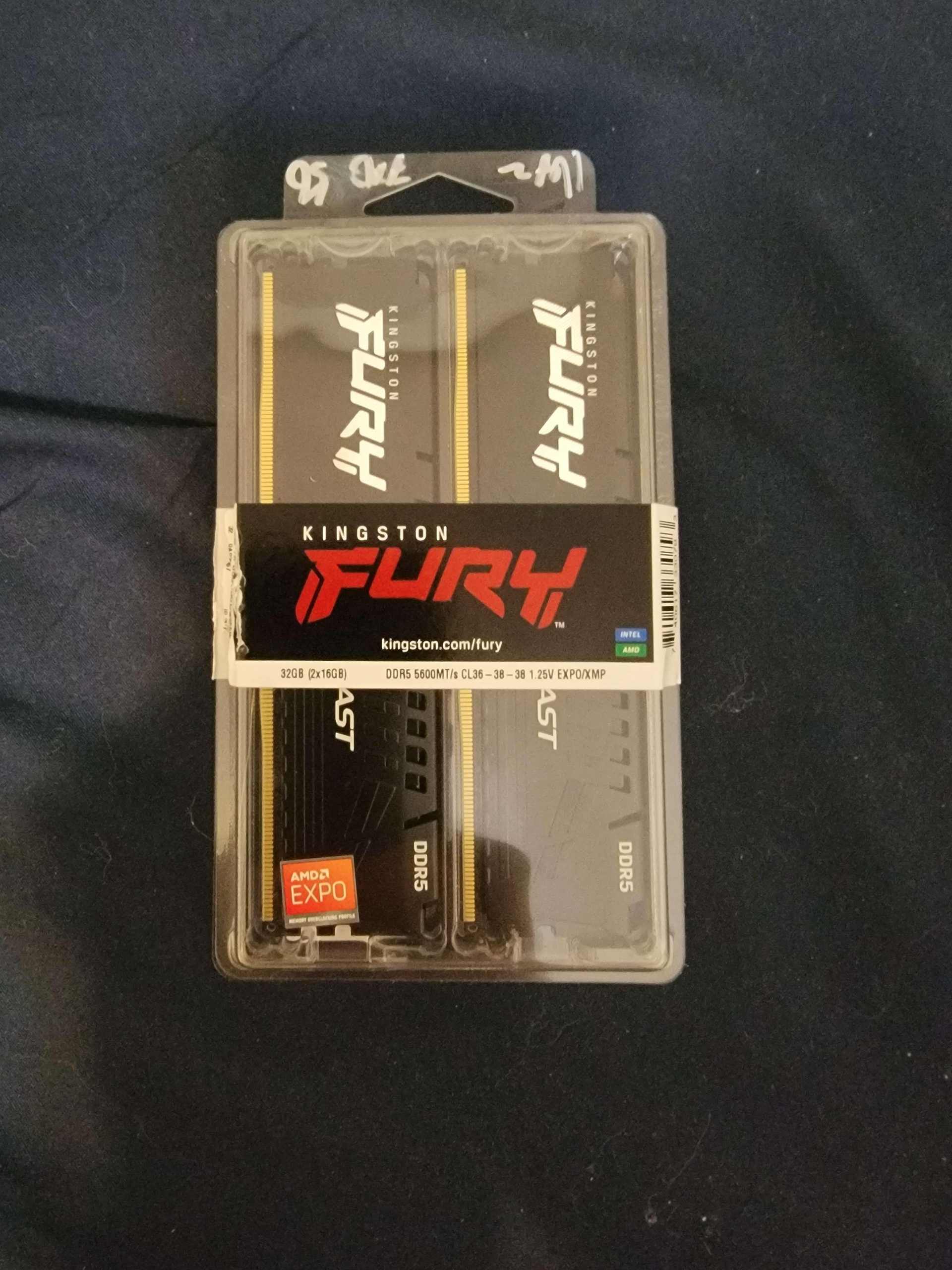 【出售】 半價賣 金士頓 DDR5 FURY Beast 5600 16G*2 @ACG二手交易板 哈啦板 - 巴哈姆特