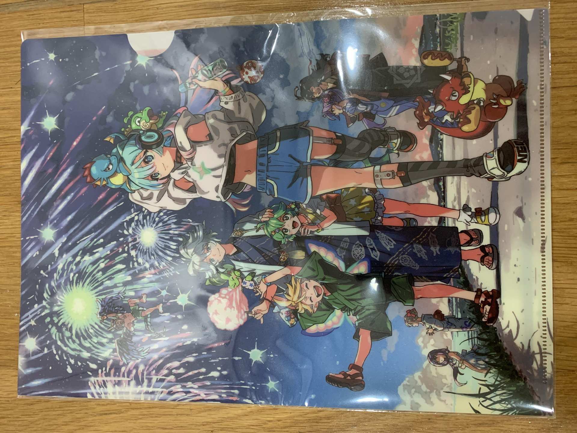 壓克力/L夾 怪物彈珠十週年紀念插圖 花火 - ltyahoo的創作 - 巴哈姆特