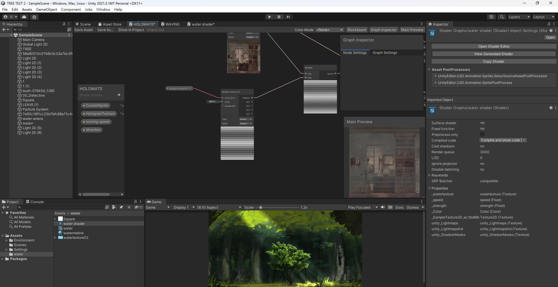 【問題】unity 2D(URP)2021.3.16f1 Shader Graph 02 @Unity 遊戲引擎 哈啦板 - 巴哈姆特