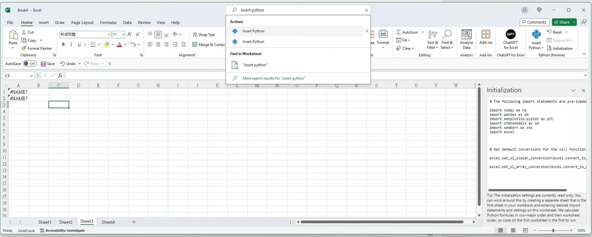 【情報】Office 365 Insider Beta Channel 引入Python in Excel功能 @電腦應用綜合討論 哈啦板 ...