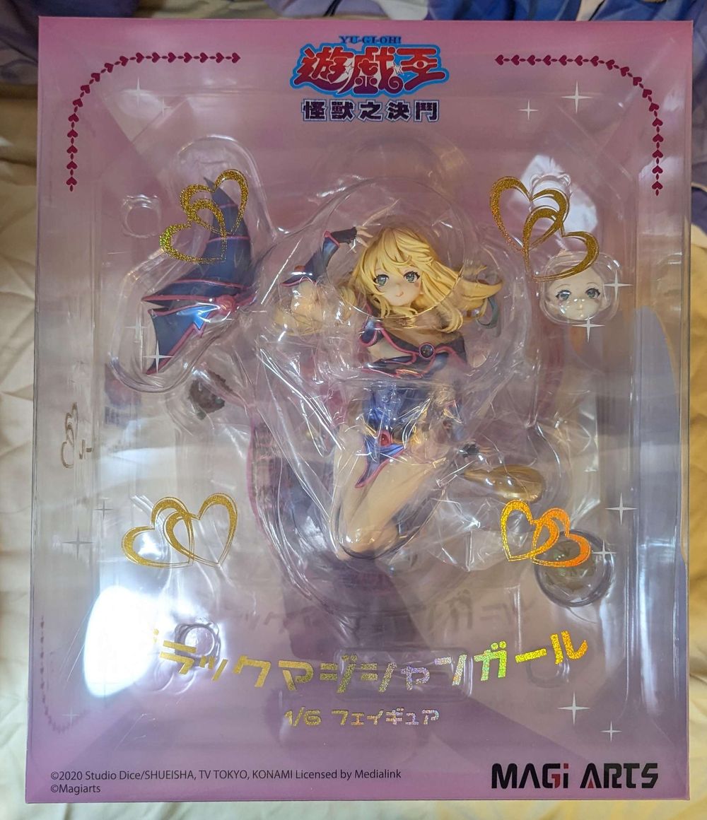 【心得】MAGI ARTS 遊戲王 怪獸之決鬥 黑魔導女孩 栗子球 開箱 @綜合公仔玩具討論區 哈啦板 - 巴哈姆特