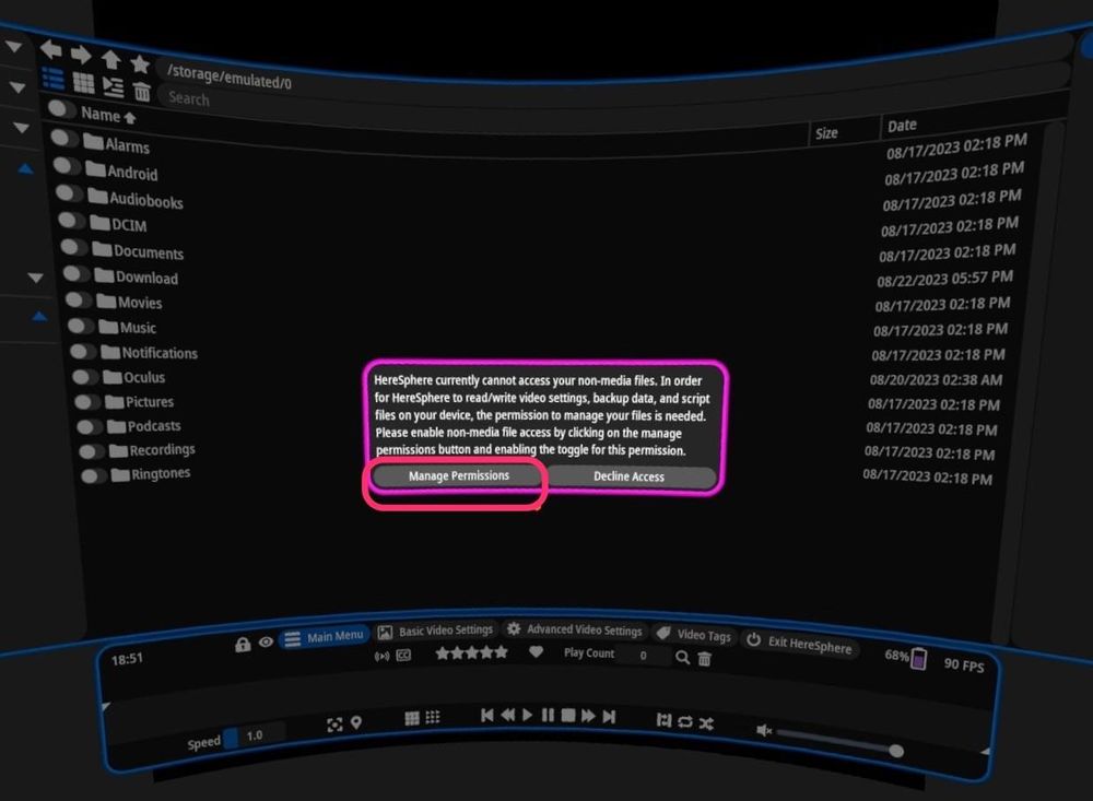 【心得】「0.11.4 RC版釋出」HereSphere播放器迎接Passthrough更新 @VR 虛擬實境綜合討論 哈啦板 - 巴哈姆特