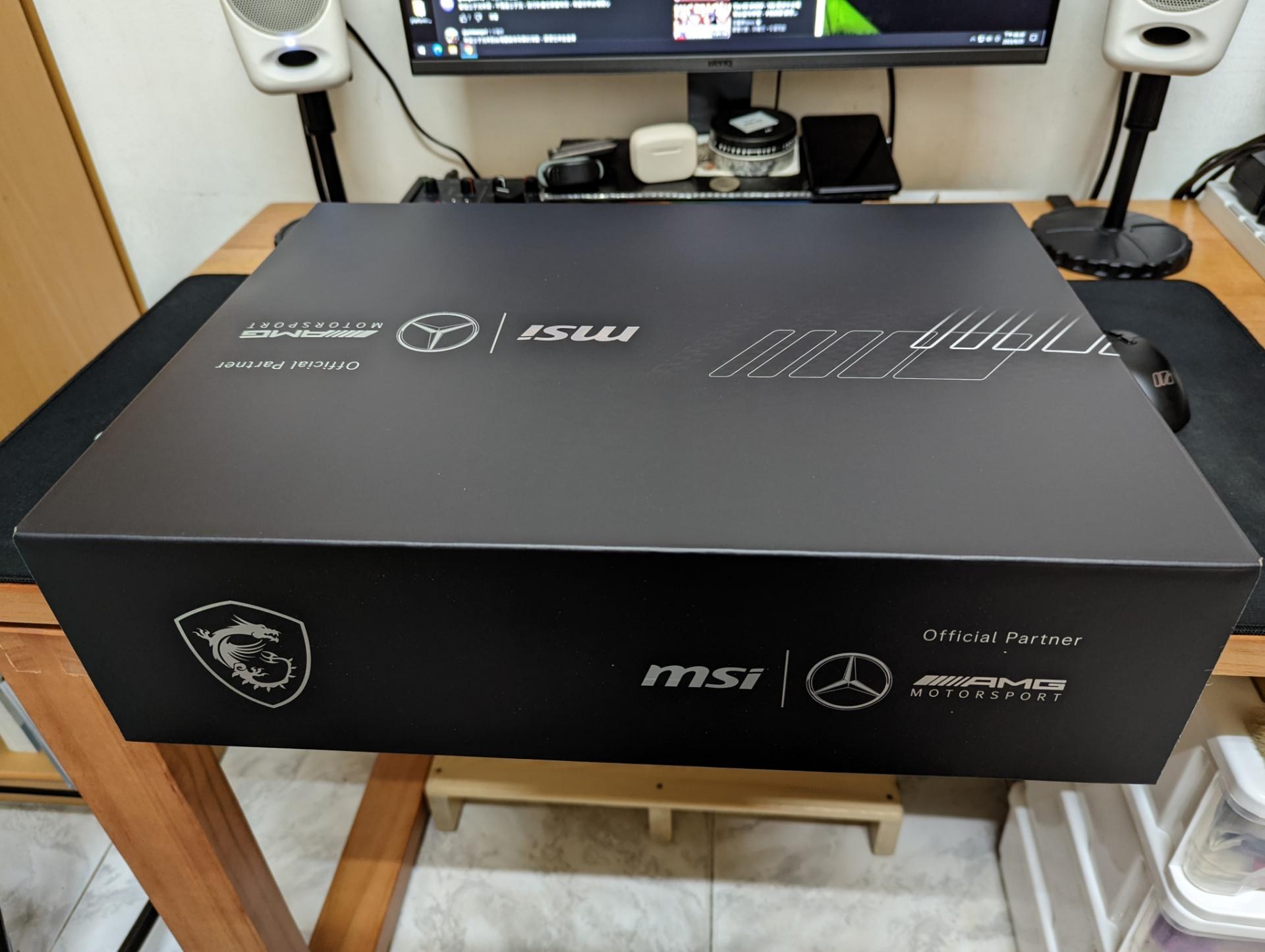 【開箱】MSI Stealth 16 Mercedes-AMG Motorsport A13V 簡易開箱 @電腦應用綜合討論 哈啦板 - 巴哈姆特