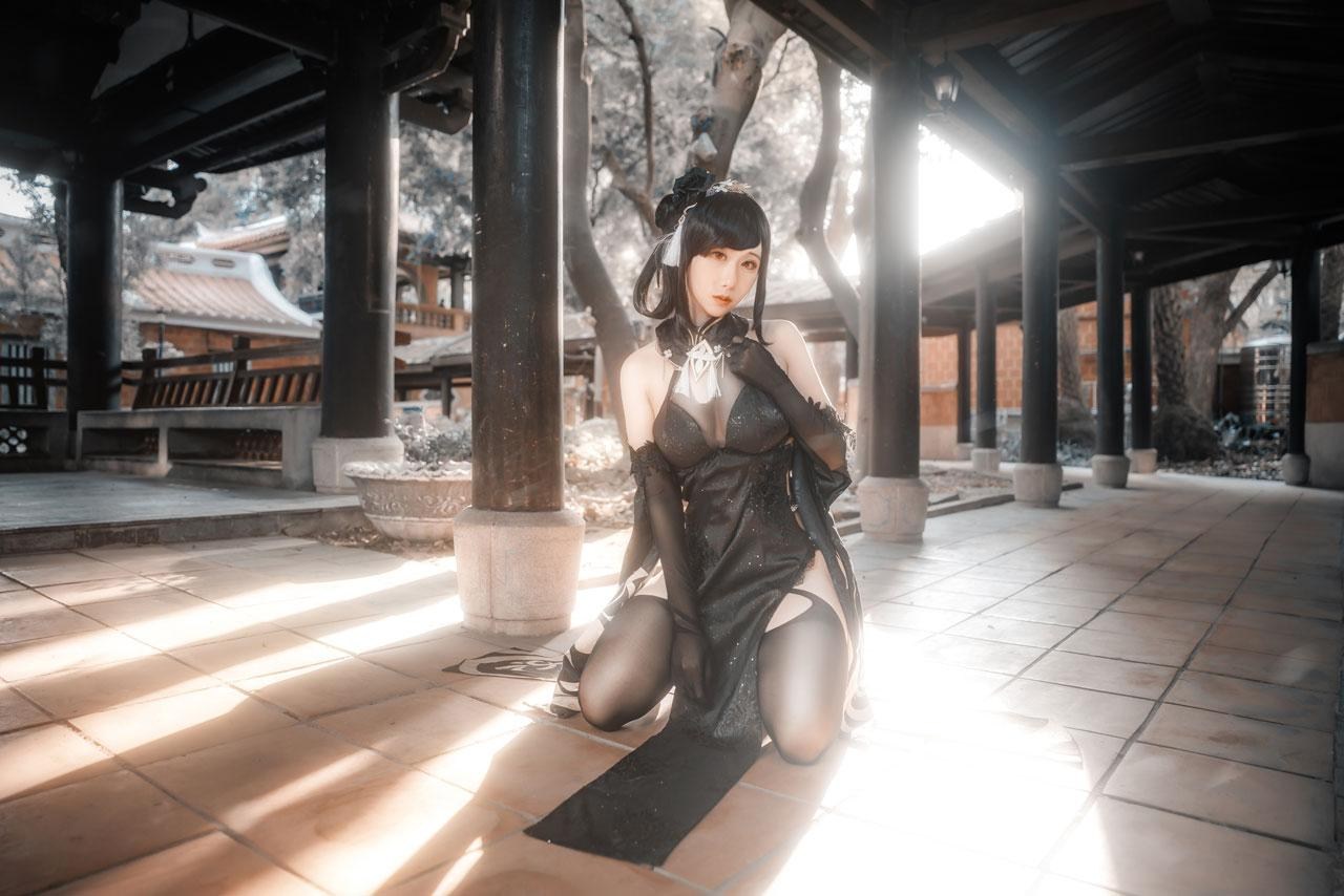 【Cos】碧藍航線 / 鎮海 旗袍Ver. - aij09的創作 - 巴哈姆特