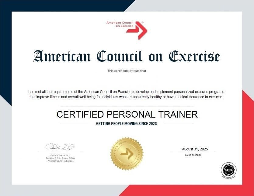 【心得】考取「ACE-CPT美國運動委員會私人教練證照」的心得 @綜合運動板 哈啦板 - 巴哈姆特