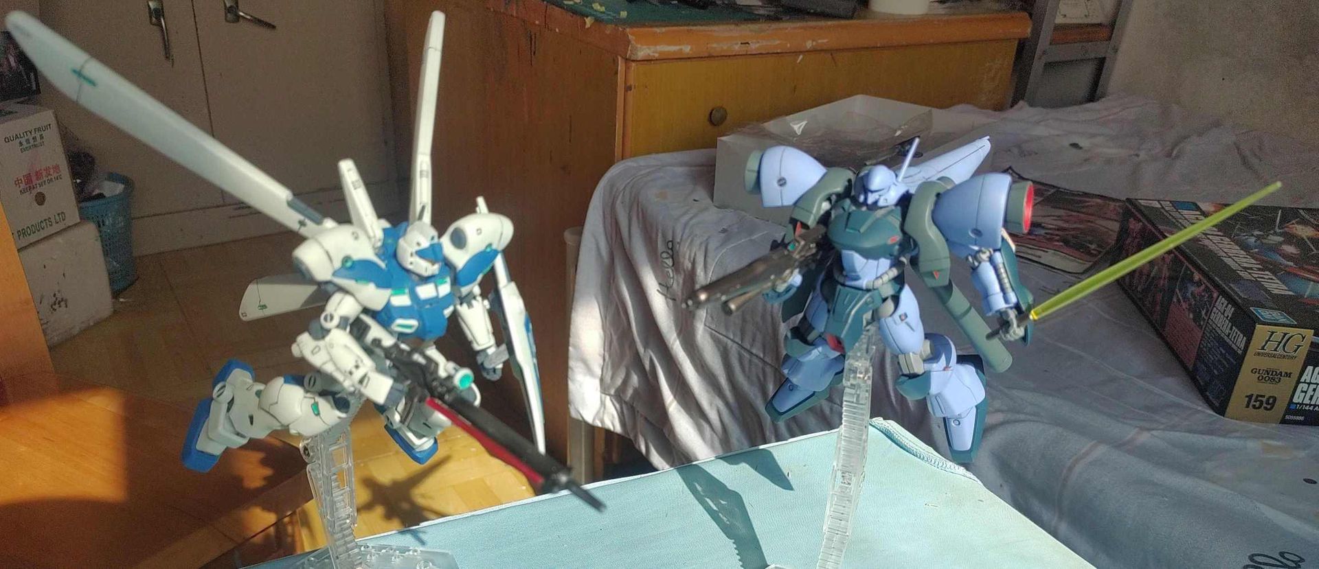 【作品分享】萝卜魂gp04对hg 红色角马 @模型技術與資訊 哈啦板 - 巴哈姆特