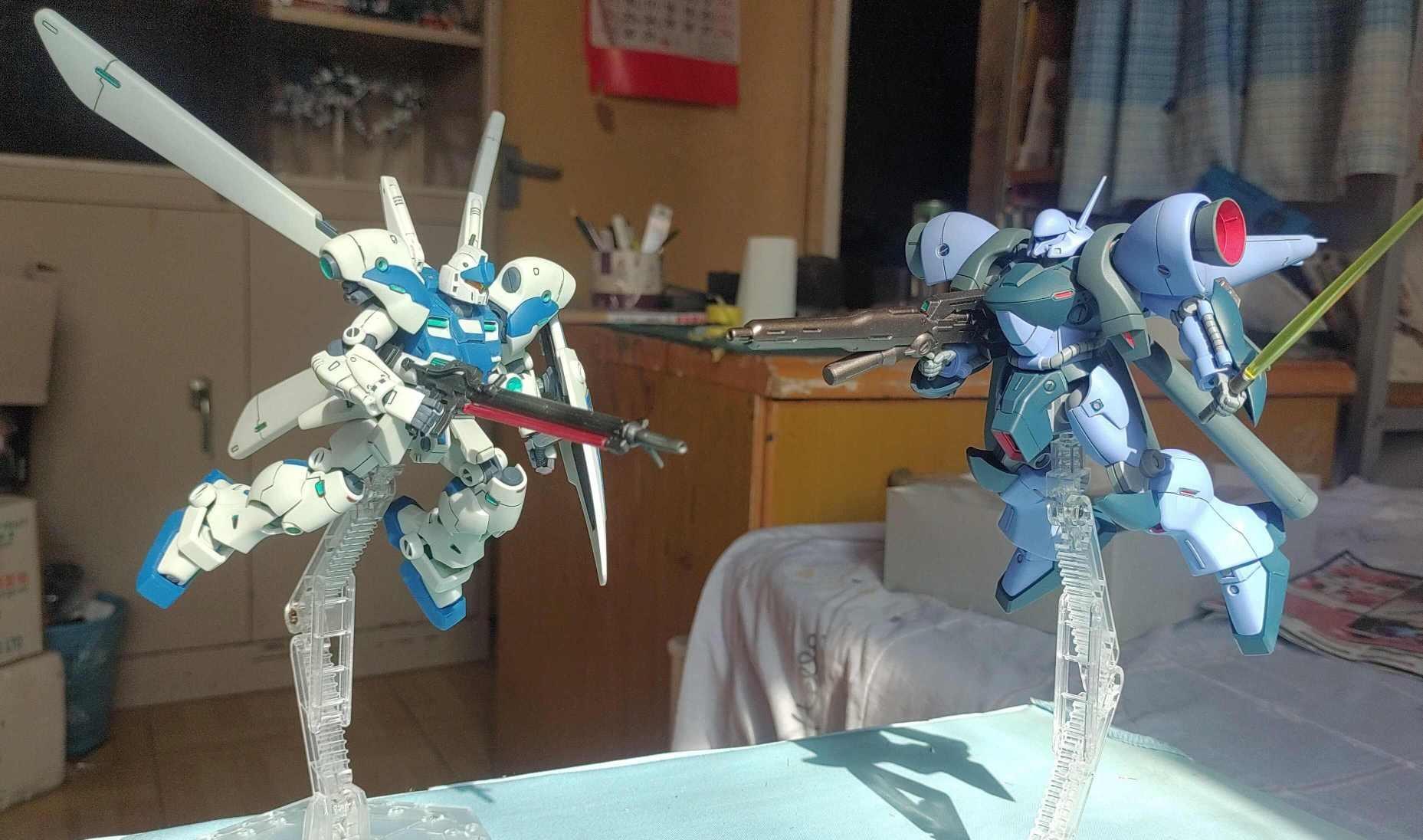 【作品分享】萝卜魂gp04对hg 红色角马 @模型技術與資訊 哈啦板 - 巴哈姆特