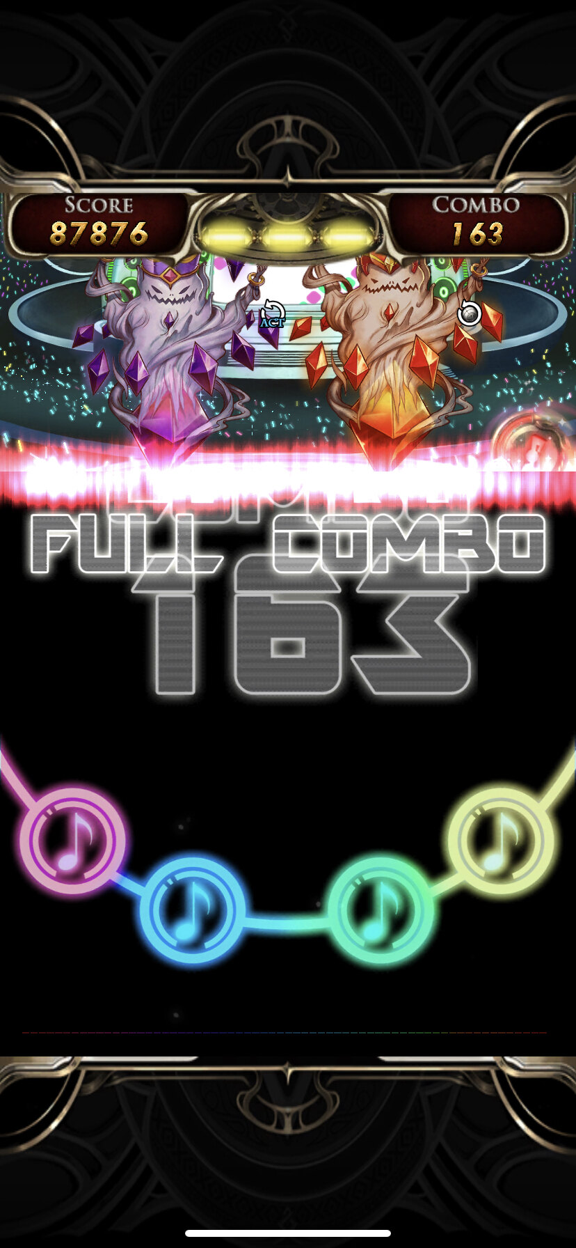 【心得】給想練/打fullcombo初音二彈龍弦的一些建議（4F#10.27更新後龍弦試玩體驗） @神魔之塔 哈啦板 - 巴哈姆特