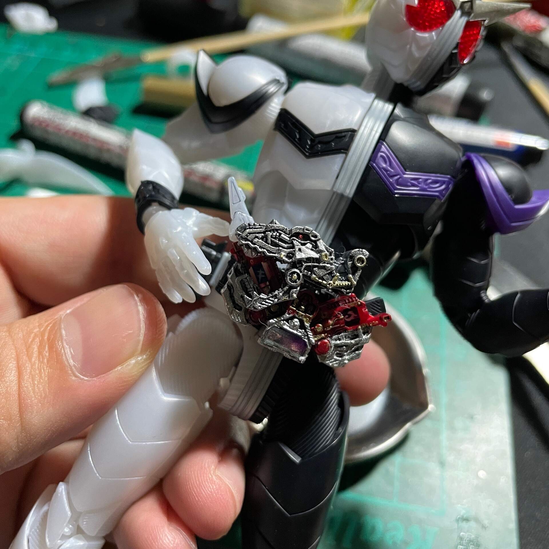 Figure-Rise 假面騎士W Fang X Joker - raptors0717的創作 - 巴哈姆特