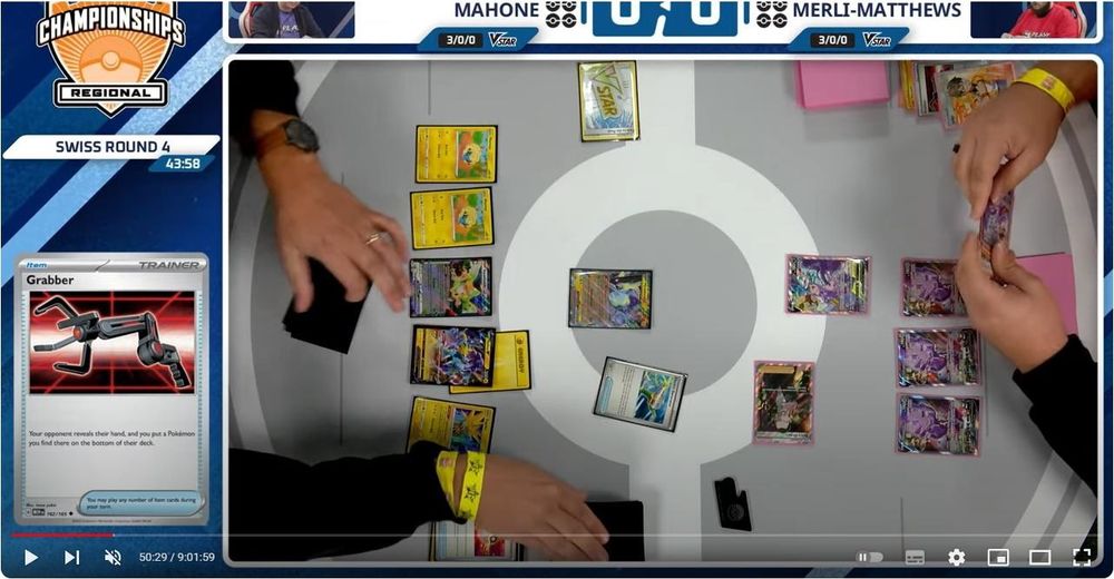 [PTCG]皮奧里亞CL Day1 第四輪 密勒頓ex VS 夢幻Vmax G1 - darkex35inde的創作 - 巴哈姆特