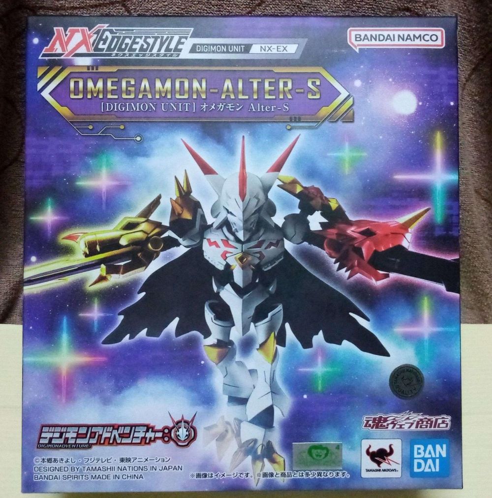 [開箱]NX NXEDGE STYLE [DIGIMON UNIT/NX-EX] オメガモン(OMEGAMON) Alter-S - sdgn ...