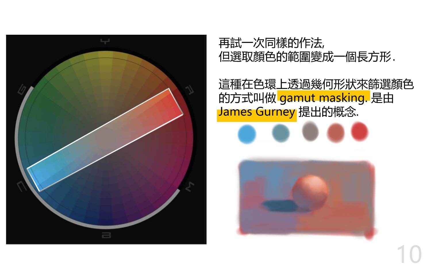 【心得】教學: 透過 gamut masking 選出和諧的顏色 @繪畫與影像技術交流 哈啦板 - 巴哈姆特