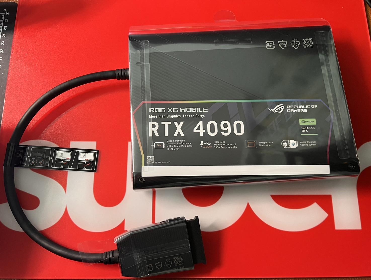 【心得】華碩 ROG XG Mobile RTX 4090 外接顯示卡 @電腦應用綜合討論 哈啦板 - 巴哈姆特