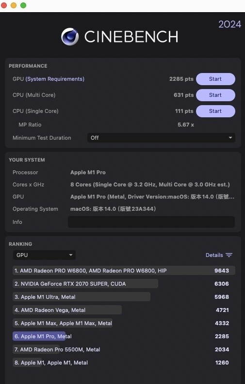 RE:【情報】Cinebench R24 (2024) 正式推出! 包含 GPGPU Benchmark 測試項目 @電腦應用綜合討論 哈啦板 ...