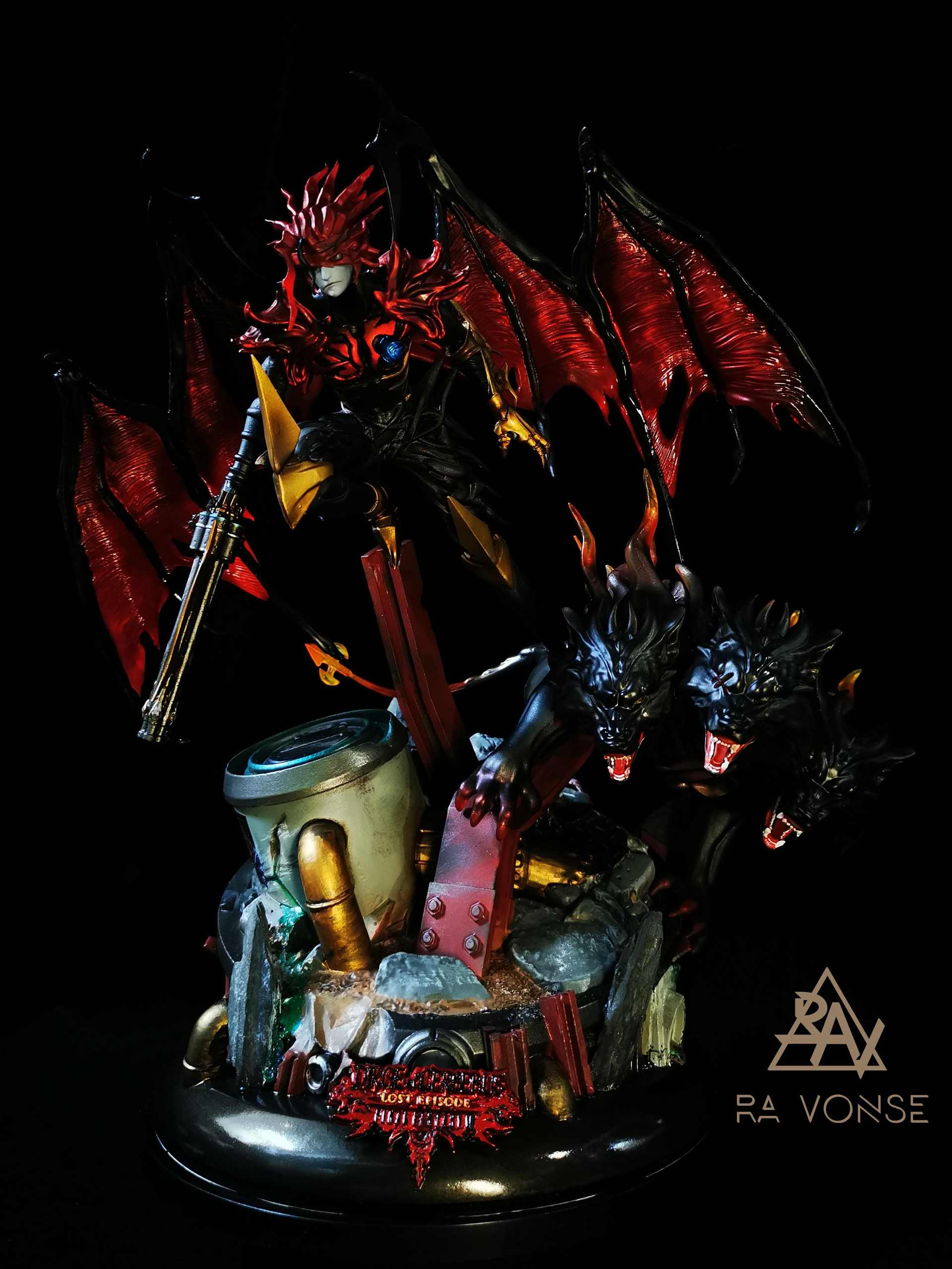 【心得】Final Fantasy VII Dirge of Cerberus 自製雕像 (圖多) @FF 最終幻想 系列（太空戰士） 哈啦板 ...