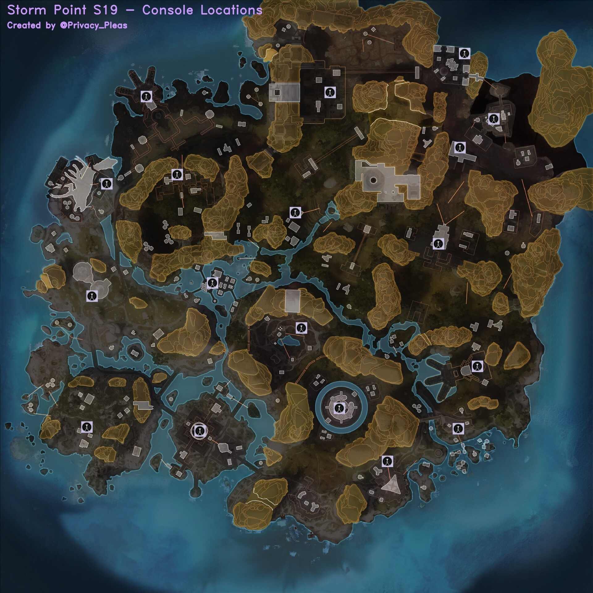 【攻略】S19新暴風點比賽跳點排名！ @APEX 英雄 哈啦板 - 巴哈姆特