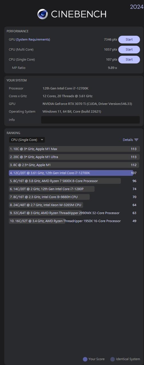 RE:【情報】Cinebench R24 (2024) 正式推出! 包含 GPGPU Benchmark 測試項目 @電腦應用綜合討論 哈啦板 - 巴哈姆特
