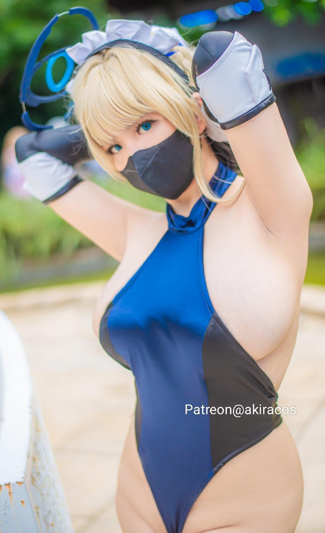 【閒聊】【COS】這是一隻發育優良的Toki ((´∀`)) @蔚藍檔案 哈啦板 - 巴哈姆特