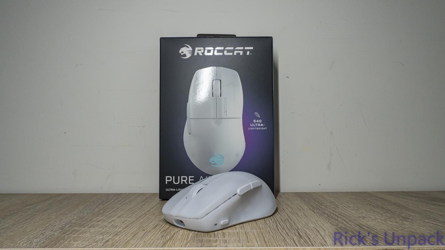 【心得】【開箱】德國冰豹超輕量、無線三模右手人體工學競技鼠 | ROCCAT PURE AIR @電腦應用綜合討論 哈啦板 - 巴哈姆特