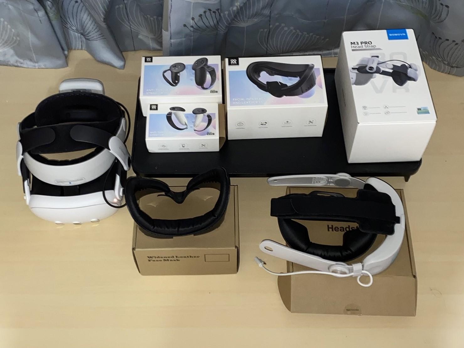 【心得】Quest3 新手選擇障礙 BOBO M3 PRO 頭戴面罩等等副廠配件推薦整理 @VR 虛擬實境綜合討論 哈啦板 - 巴哈姆特