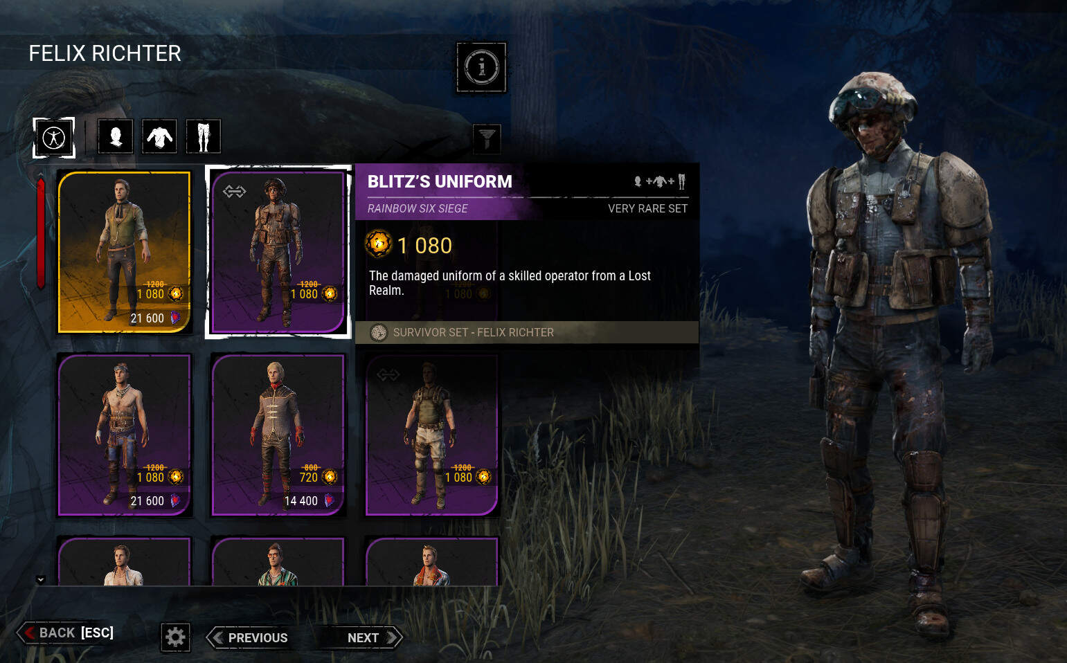 【心得】r6s合作skin @Dead by Daylight（黎明死線） 哈啦板 - 巴哈姆特