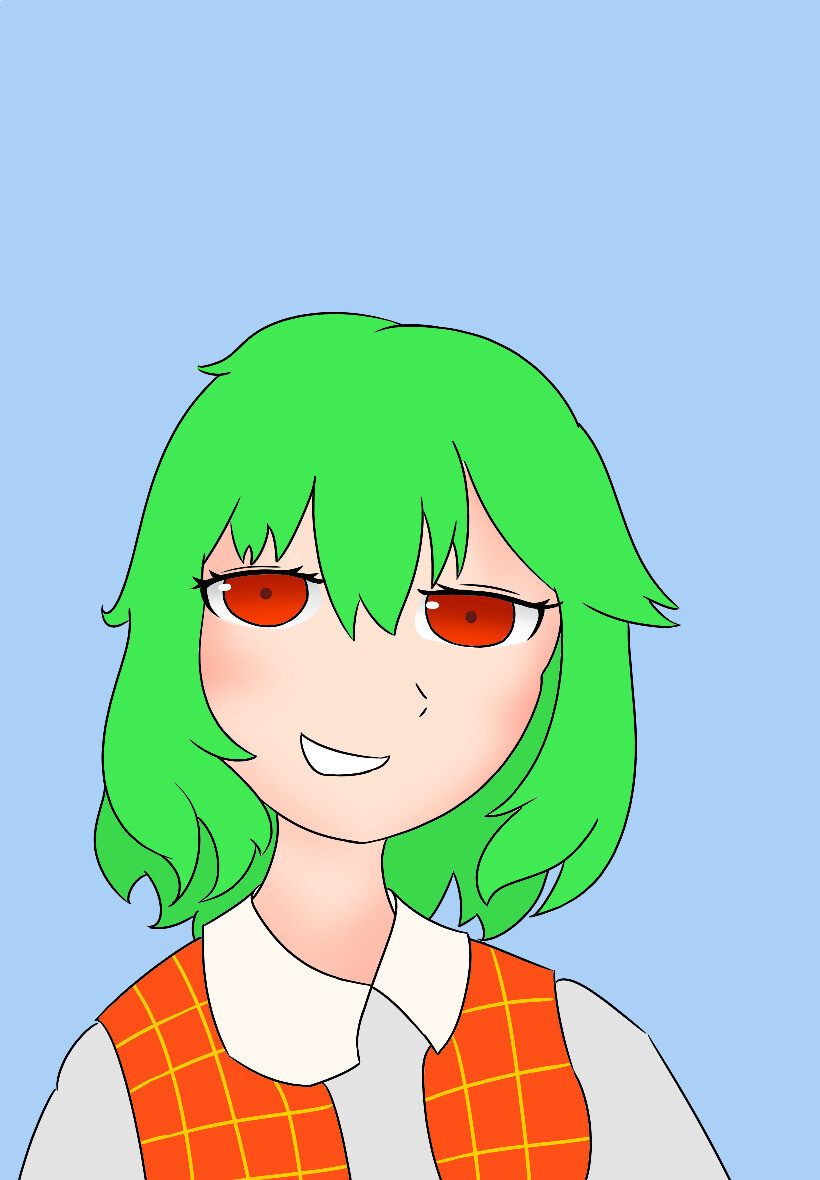 每日畫畫12/30-幽香 - ian20020212的創作 - 巴哈姆特