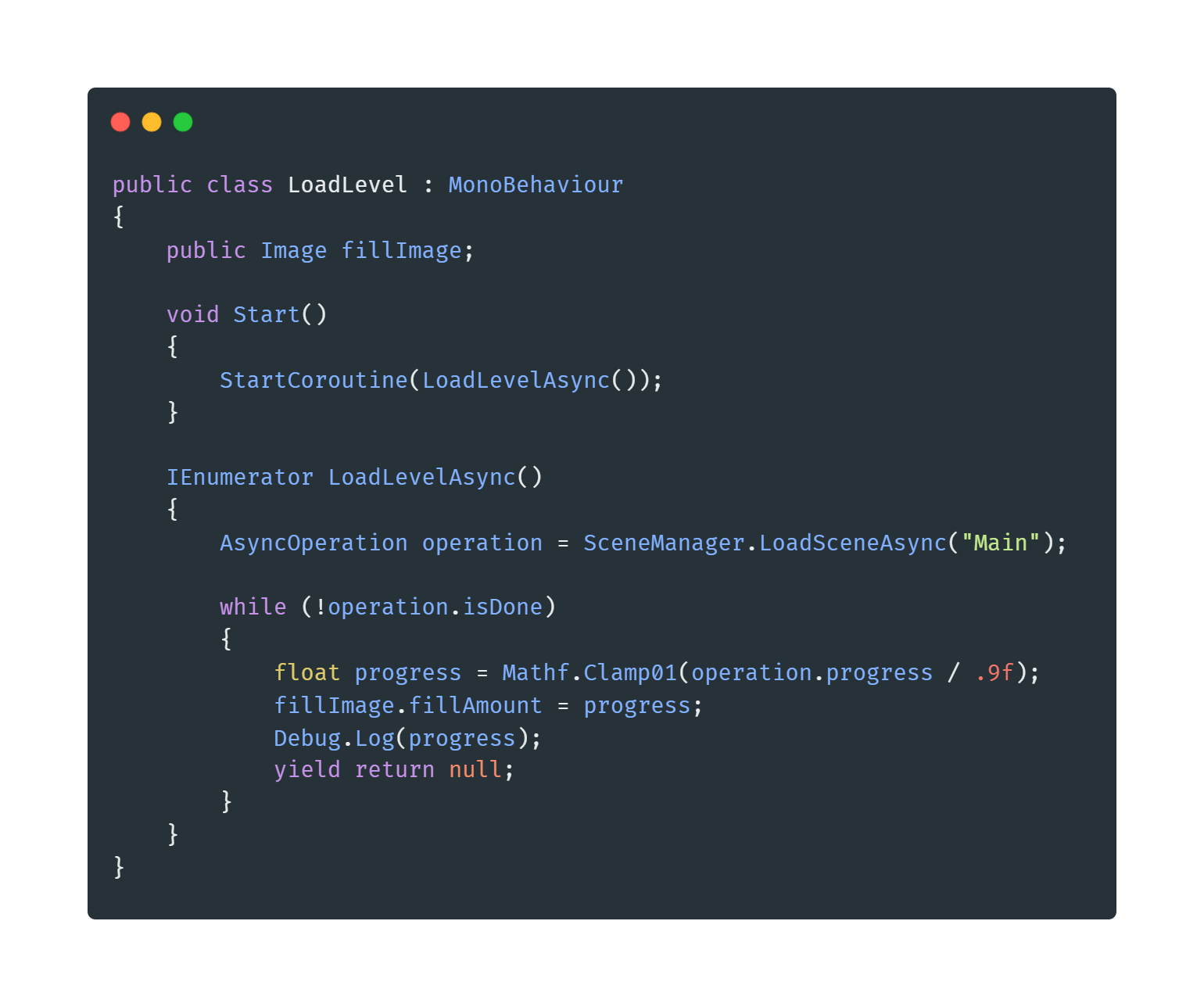 獨立遊戲開發日誌Day12：場景載入進度與載入後執行 - m19911207的創作 - 巴哈姆特