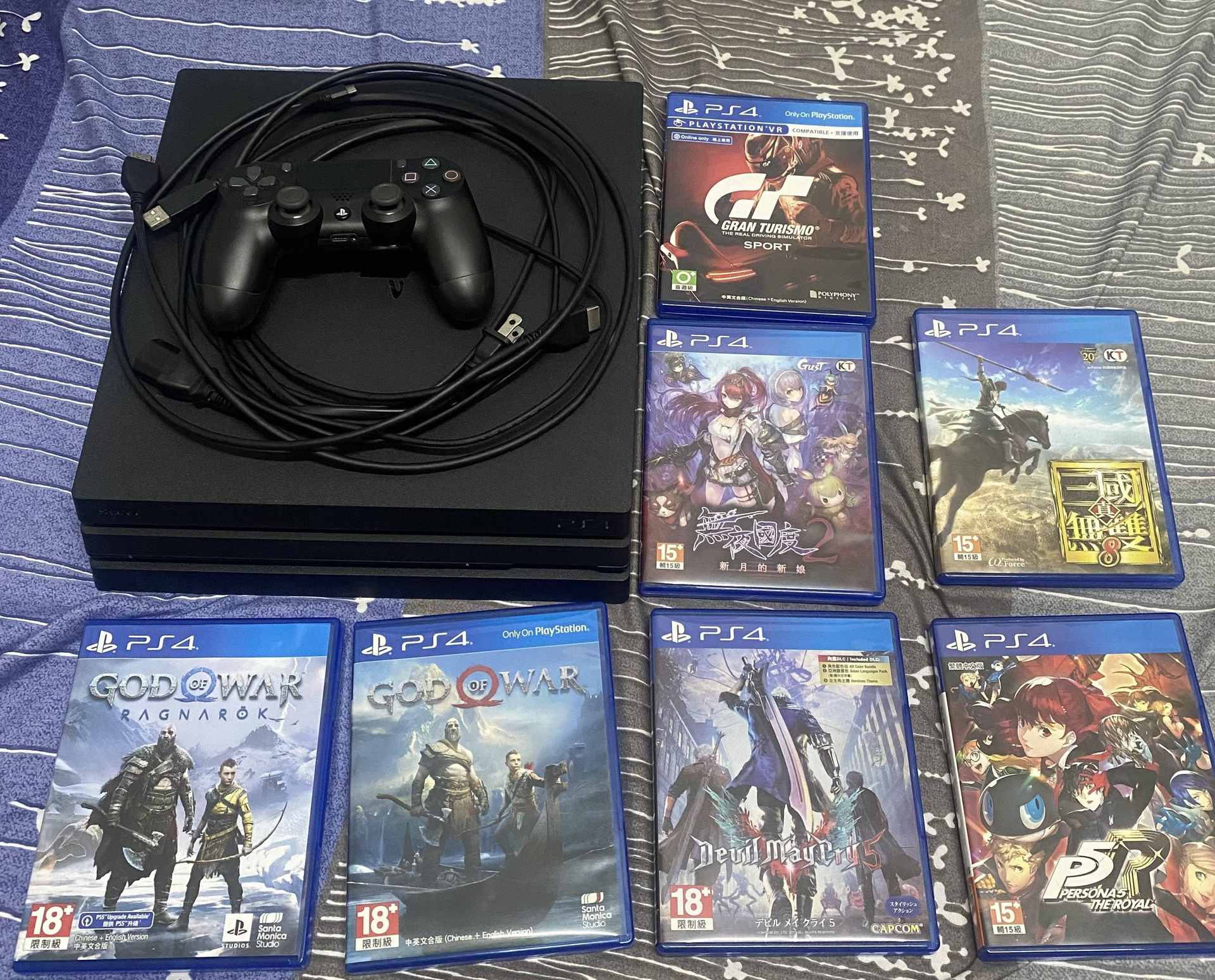 【出售】PS4 PRO 和戰神5 P5R 等遊戲片 不拆 @ACG二手交易板 哈啦板 - 巴哈姆特