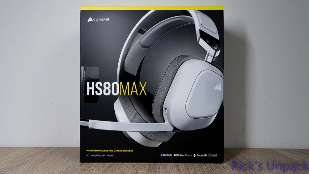 【心得】【開箱】無線三模、增加續行 | CORSAIR HS80 MAX WIRELESS WHITE @電腦應用綜合討論 哈啦板 - 巴哈姆特