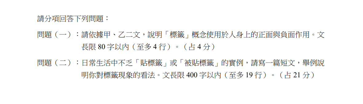 [達人專欄] 【學術心得】聊聊113學年度學測國文寫作第一大題 - sawano9029的創作 - 巴哈姆特