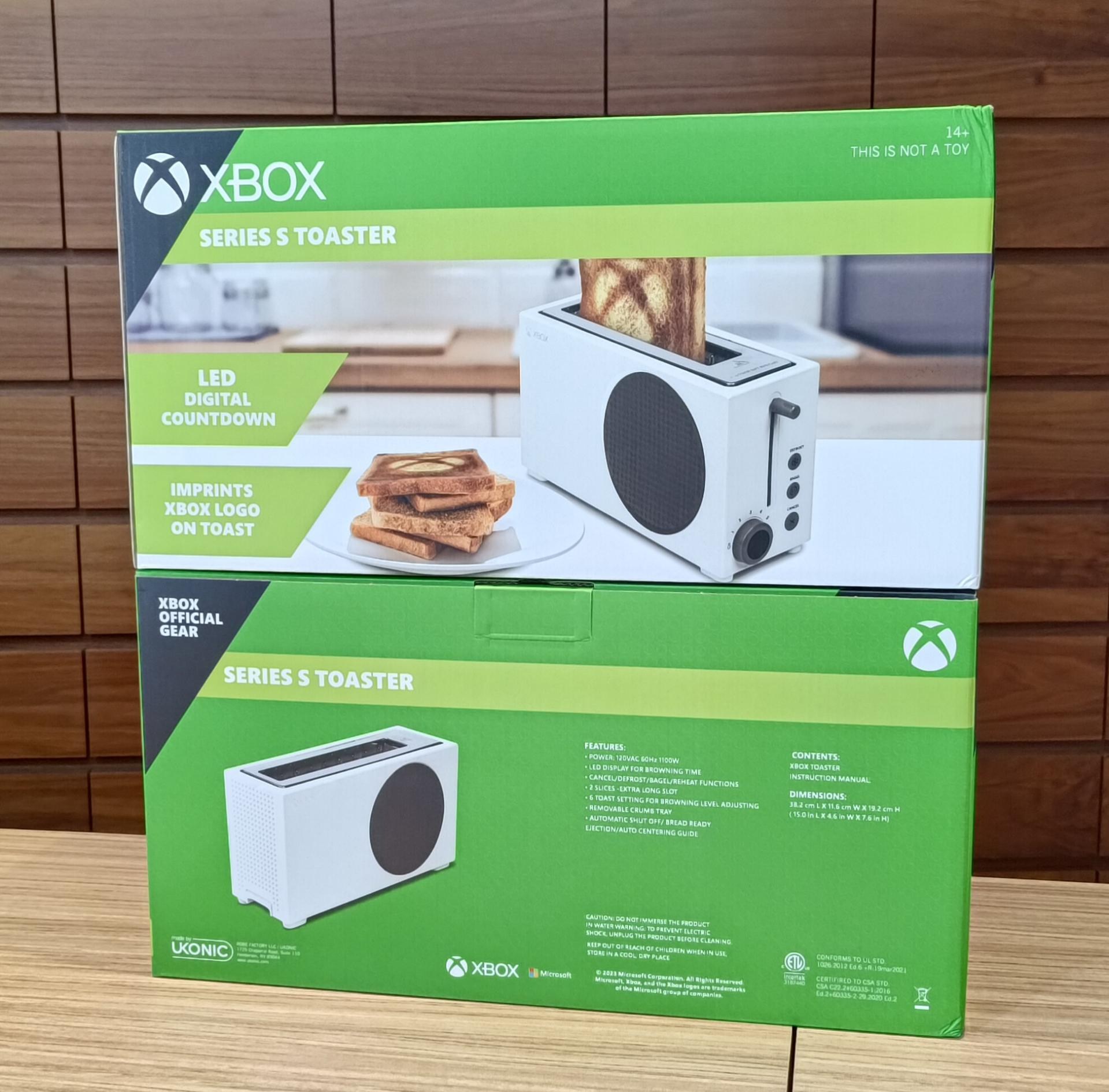 【情報】Xbox 在 Walmart 推出 Xbox Series S 主機造型烤麵包機 要價 39.99 美元 @電視遊樂器綜合討論區 哈啦 ...