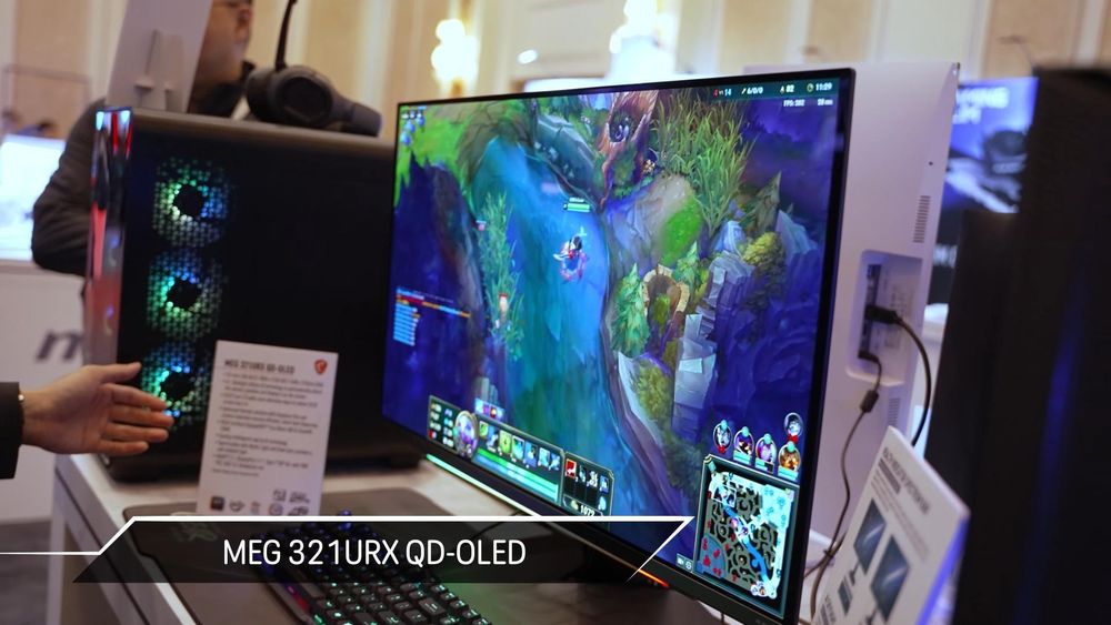 【情報】搶鮮看~ MSI MPG 321URX QD-OLED 4K 32" 240Hz 二月上市訂價三萬台幣 @電腦應用綜合討論 哈啦板 - 巴哈姆特