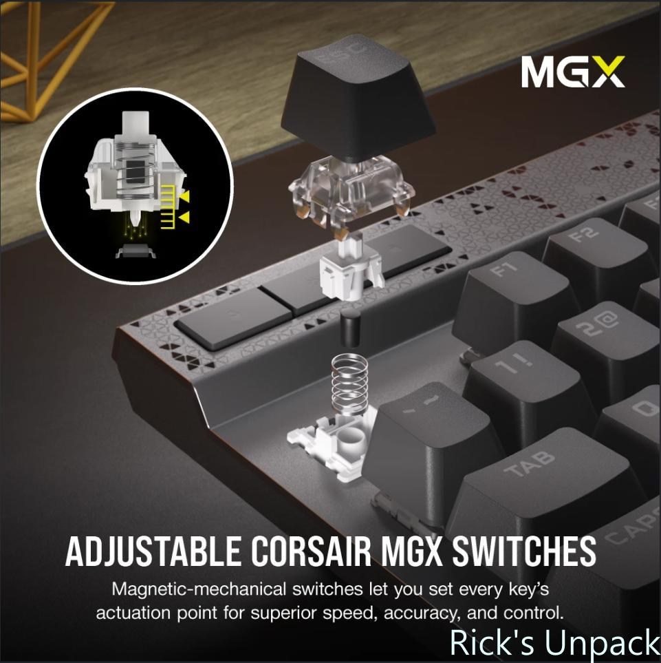 【心得】【開箱】CORSAIR K70 MAX MGX Rapid Trigger心得 @電腦應用綜合討論 哈啦板 - 巴哈姆特