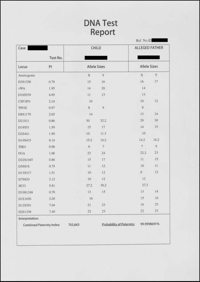 【情報】邱毅爆料指賴清德有私生子，引爆島內輿論，DNA Test Report都出來了 @講談說論 哈啦板 - 巴哈姆特